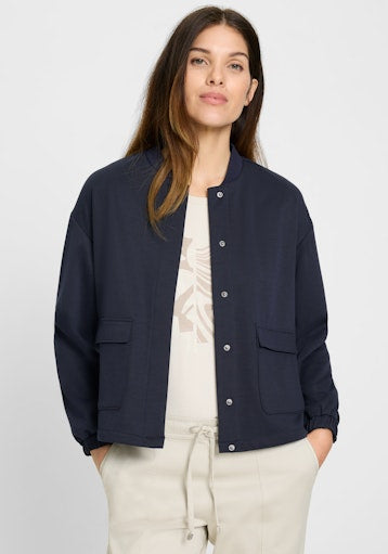 Olsen navy jacket 15001624 - Jane Young
